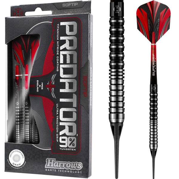 Harrows - Harrows Predator Darts - Soft Tip Tungsten – Deadman Darts